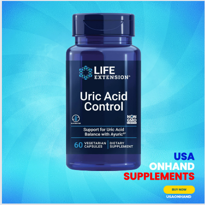 USAOnhand| Life Extension, Uric Acid Control, 60 Vegetarian Capsules ...