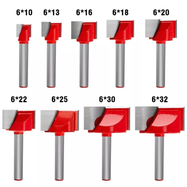 Mata Router Bit Cleaning Bottom CNC milling cutter 6mm shank | Lazada ...