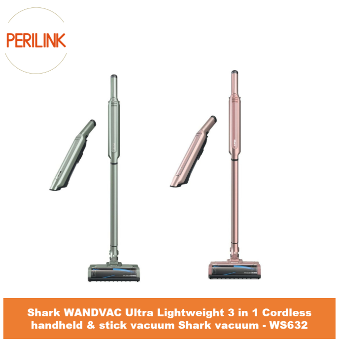 Shark WANDVAC Ultra Lightweight 3 in 1 Cordless handheld & stick vacuum ...