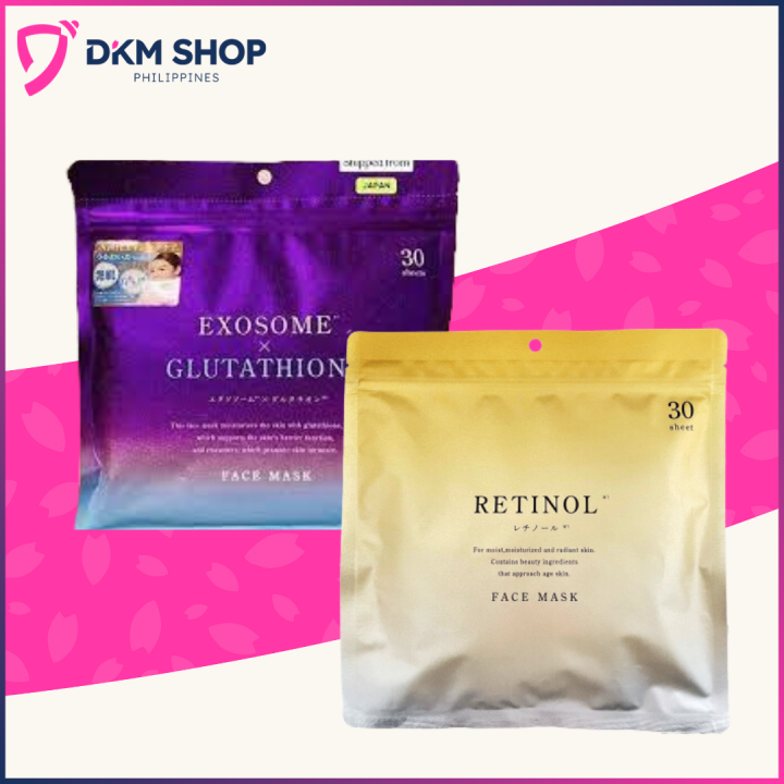 Exosome Gluta and Retinol Beauty Face Mask 30 sheets | Lazada PH