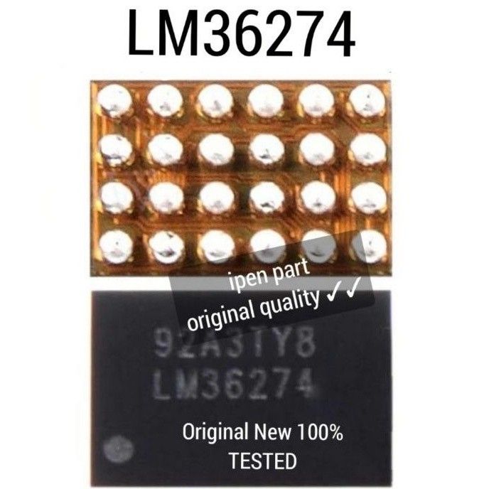 Diskon TEREPIC IC Lampu LM36274 Samsung A12 New Tested Display ...
