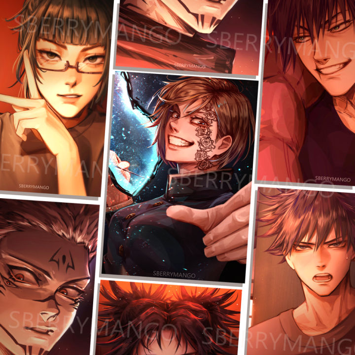 Art Prints Jujutsu Kaisen And More Sberrymango Lazada Ph