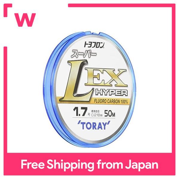 TORAY LINE TOYOFLON Super L EX Hyper No.4 50m Transparent | Lazada PH