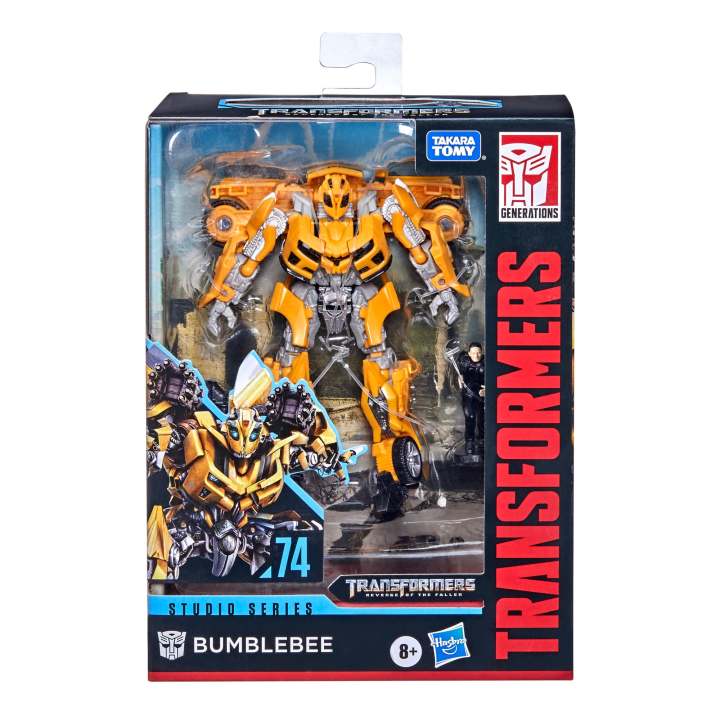 Hasbro Transformers Studio Series 74 Deluxe Class Bumblebee & Sam ...