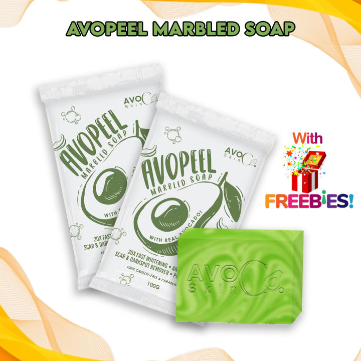 Avo Skin Co. Avopeel Soap with FREEBIE! Bleaching Anti Aging 20x ...