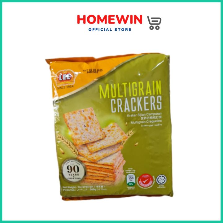 Lee Biscuits Multigrain Crackers (360g) | Lazada