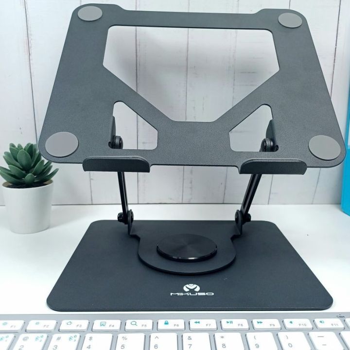 Meja Laptop Mikuso LS-070 Portable Foldable 360° Rotation Aluminum, bisa di putar 360 derajat ...