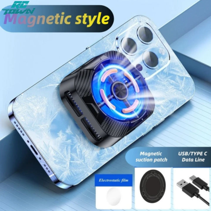 Phone Cooler Fast Cooling Mobile Phone Radiator Magnetic/Clip On Phone ...