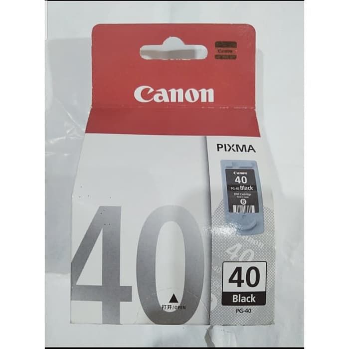 Tinta Pixma Canon Original Type 40 warna Hitam | Lazada Indonesia