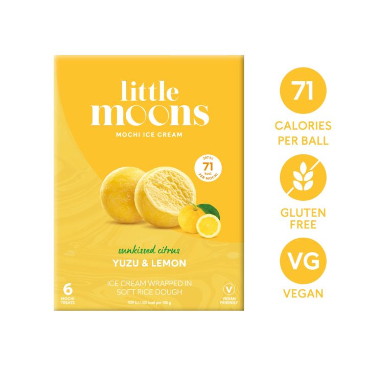 Little Moons Yuzu And Lemon Ice Cream Mochi | Lazada Singapore