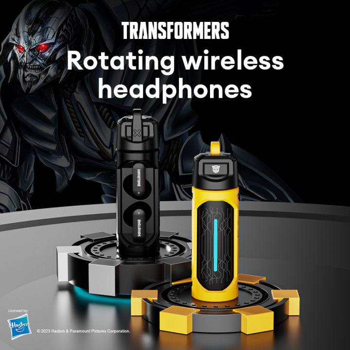 Transformers TF-T11 sports game bluetooth headset rotating semi-in-ear ...