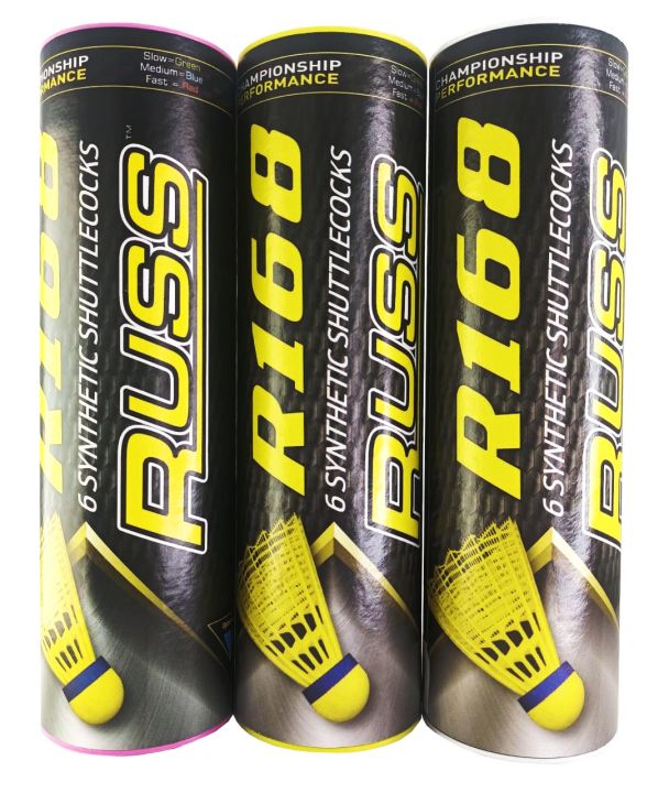 RUSS R168 6 Synthetic Shuttlecocks | Lazada PH