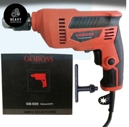 HEAVY MACHINE ลด 50% สว่าน 3หุน GOBOSS 10 มม. 950W ปรับรอบซ้าย-ขวา รุ่น GB606 (รับประกันสินค้า 7 ...