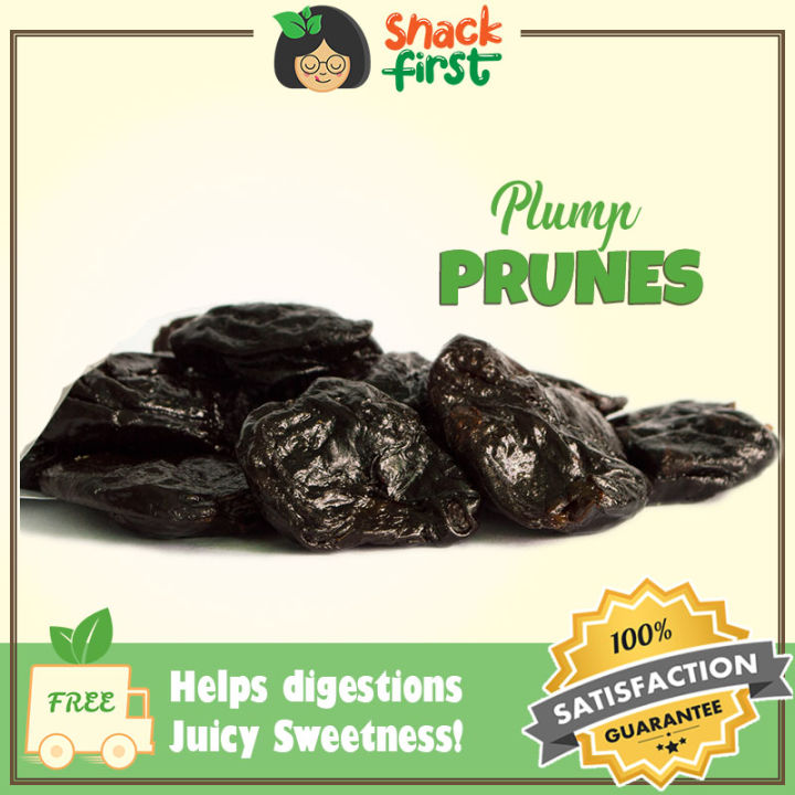 SnackFirst Chile Pitted Plump Prunes 200g/1kg (Nutritious dried fruits ...