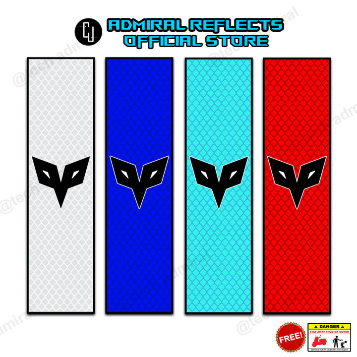 Alloy Top Box Sticker Waterproof Duhan (REFLECTORIZED) | Lazada PH