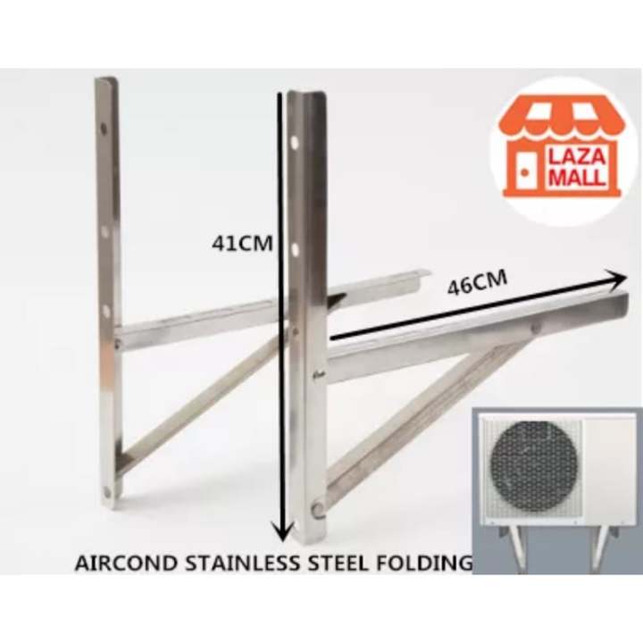 STAINLESS STEEL】SUS304 BRACKET AIRCOND OUTDOOR UNIT OUTSIDE air ...