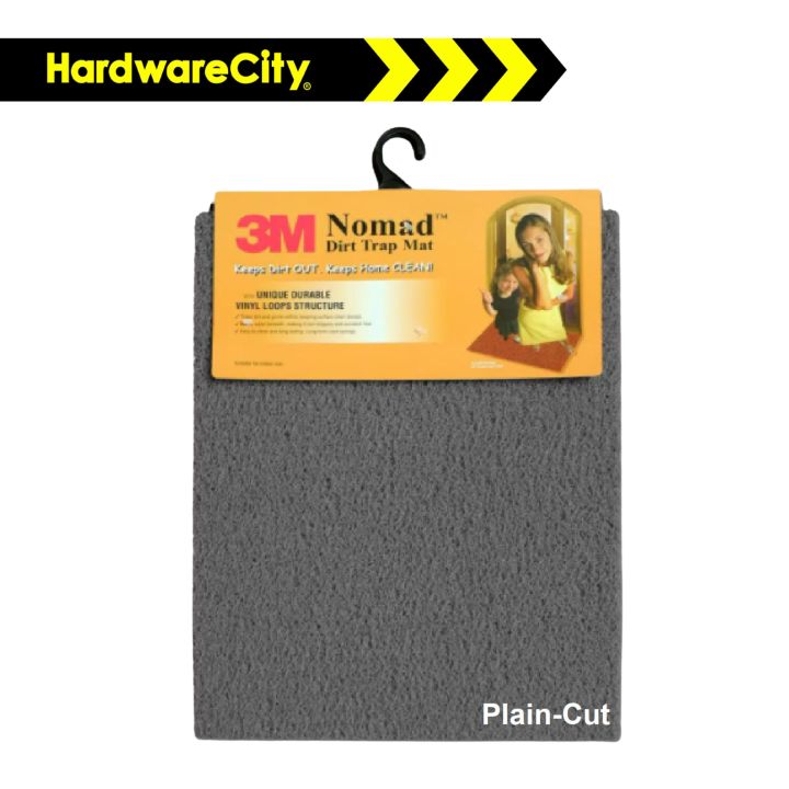 3M Nomad Dirt Trap Mat Plain-Cut And Edged | Lazada Singapore
