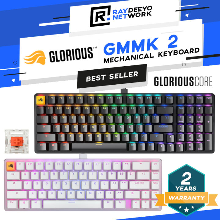 Glorious GMMK 2 RGB Modular Mechanical Keyboard [Hotswap/USB-C] | Lazada