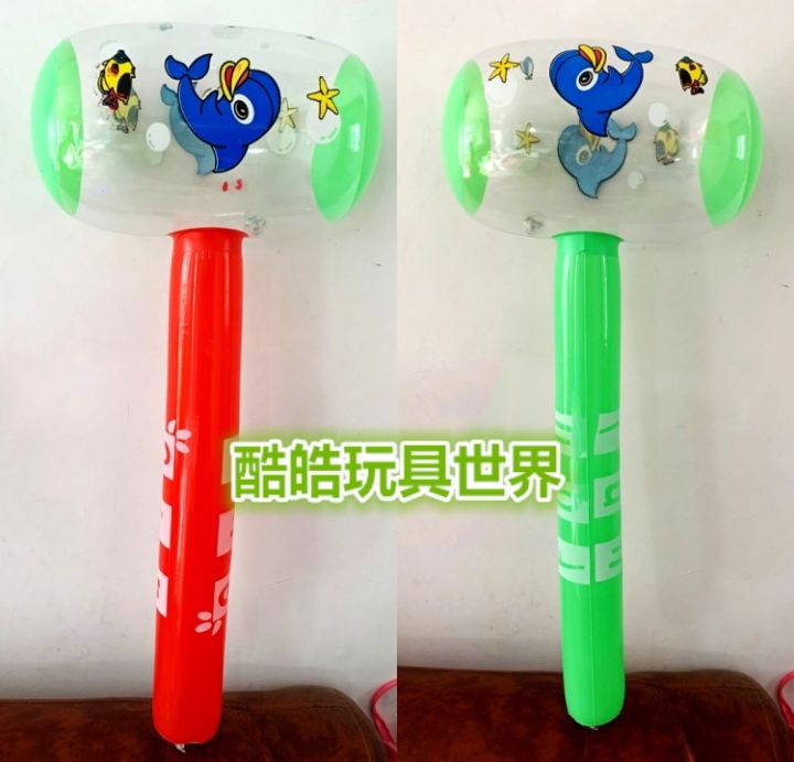 Inflatable large luminous hammer batch of large bell hammer cartoon ...