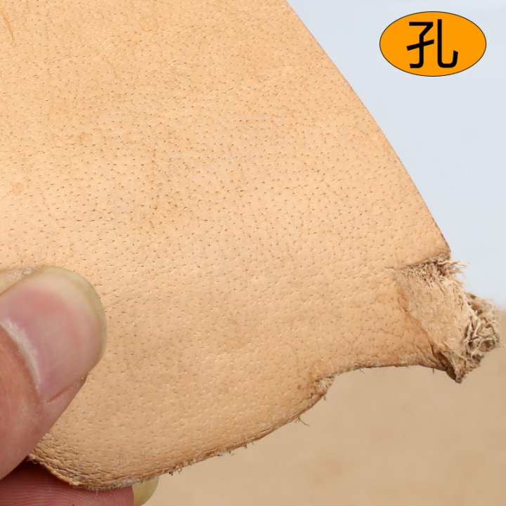 5mm first layer hard cowhide handmade leather diy primary color ...