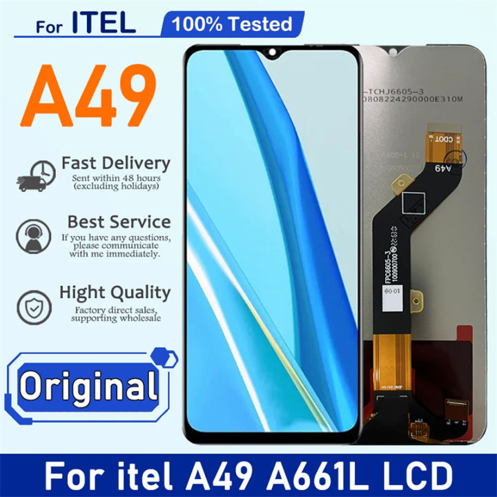 XD 6.6 " High Quality For itel A49 LCD A661L Original Display Screen ...