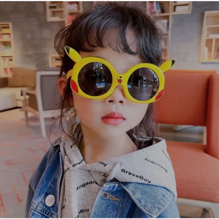 Lanala Ribha kacamata anak pokemon bulat | Lazada Indonesia