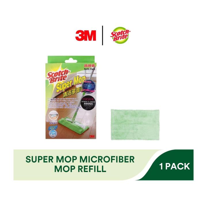 3M Scotch Brite Super Microfiber Mop Refill | Lazada Singapore