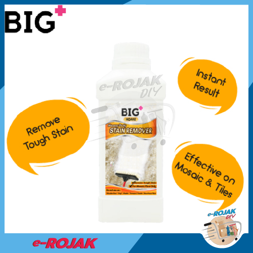 BIG+ Heavy Duty Stain Remover 1L Remove stubborn stain and dirt 强力去污剂 ...