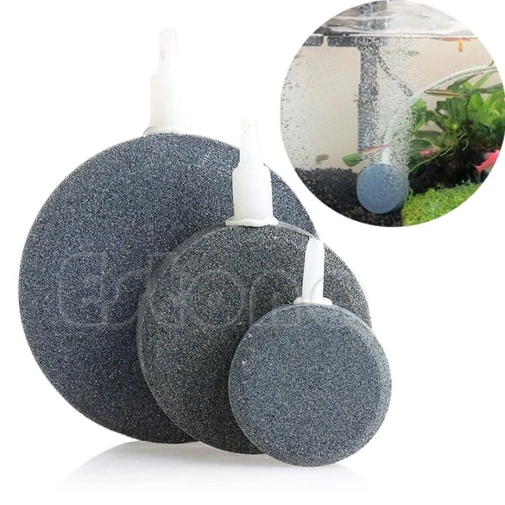 4/6/8cm Aquarium Air Bubble Disk Fish Tank Air Stone Diffuser For ...