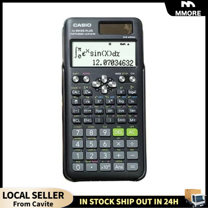 Scientific Calculator Fx-991ES plus Solar portable rechargeable ...