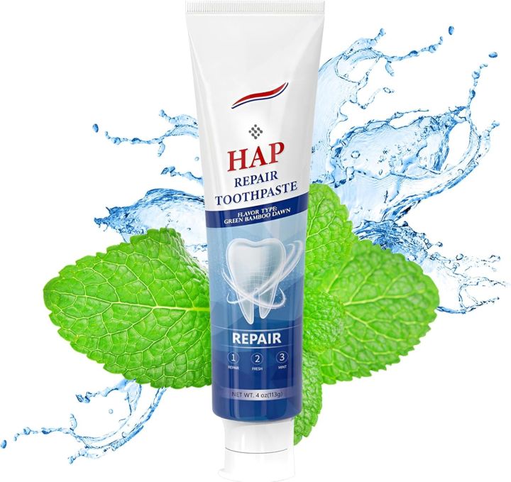 Hap Repair Toothpaste, Hap Repair Whitening Toothpaste, Niacinamide ...