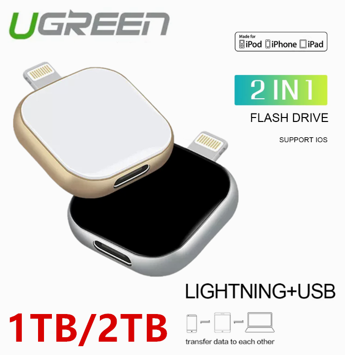 USB Lightning Flash Drive 512GB 1TB 2TB OTG Pen Drive for IPhone14/13 ...