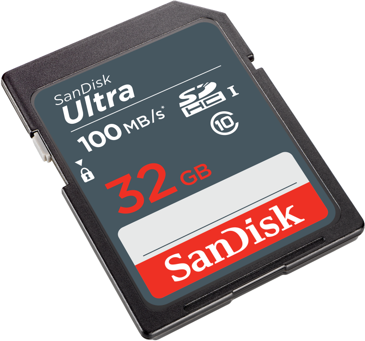 SANDISK SD card ULTRA 32 GB [100MB/s] Class10, UHS-I (SDSDUNR-032G) sdcard Memory card เมมโมรี่ ...