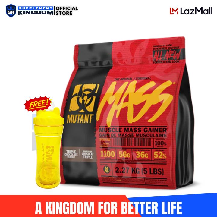 MUTANT MASS GAINER 5lbs ( Free Shaker) | Lazada PH