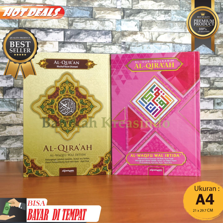 Al Quran Besar Al-Qira'ah A4 Al Waqfu Wal Ibtida (Alfasyam Quran), Al ...