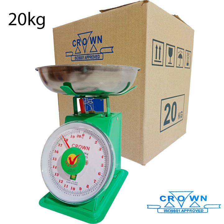 Timbangan Duduk Crown - Alat Ukur Jarum 20kg Barang Kokoh GPT | Lazada Indonesia