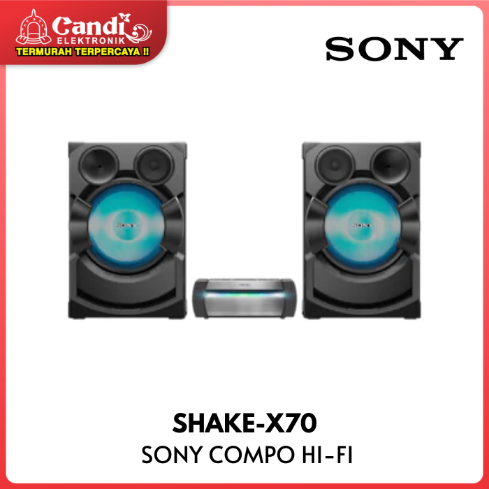 SONY COMPO HI-FI SHAKE-X70 DVD Bluetooth SHAKE X70 | Lazada Indonesia