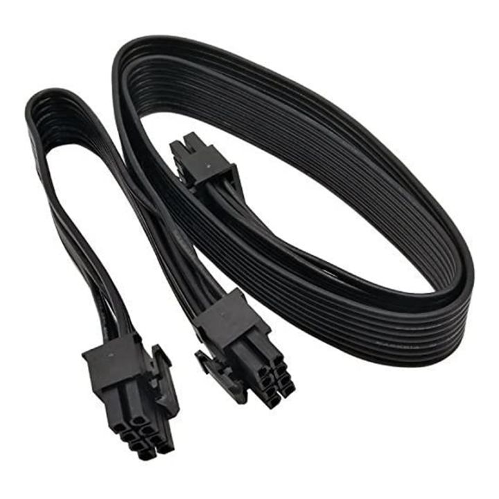 ATX CPU 8 Pin Male to Dual PCIe 2X 8 Pin (6+2) Male Power Adapter Cable ...