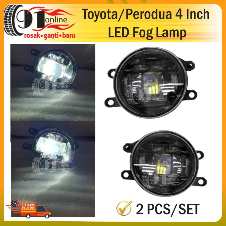 PentairMyvi Alza Axia Bezza Ativa Vios Wish Altis Estima Camry Yaris LED Sport Light Perodua ...
