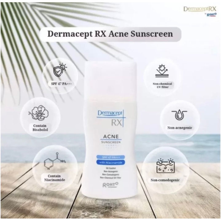 Dermacept acne sunscreen | Lazada Indonesia