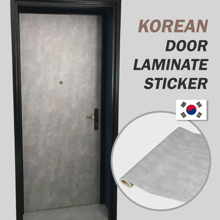 [DeKorea] Korean INFEEL Concrete Laminate Sticker/Home Decor/Sticker ...