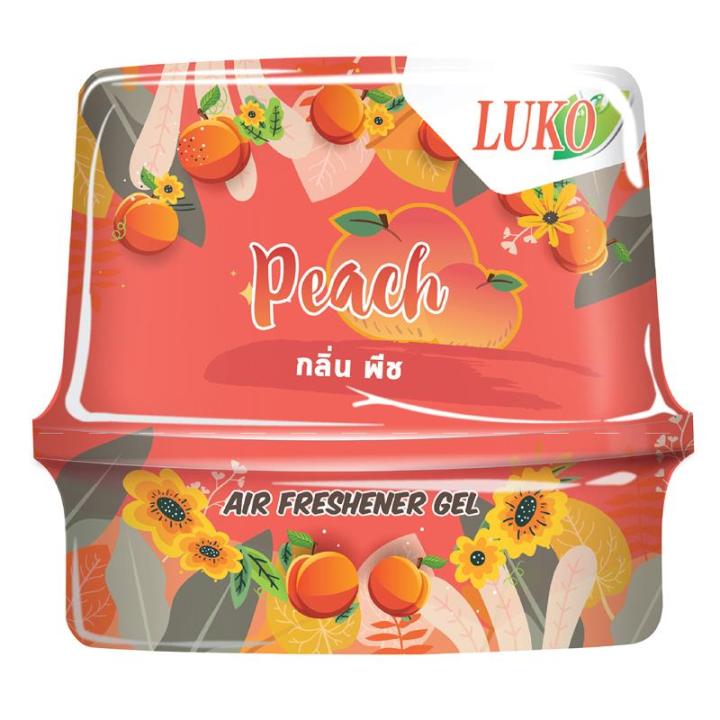 LUKO เจลน้ำหอมปรับอากาศ 180 กรัม พีช | Lazada.co.th