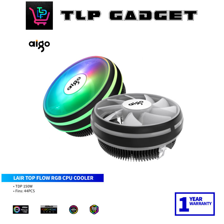 aigo Lair Top Flow RGB CPU Cooler - Smart Version | Lazada