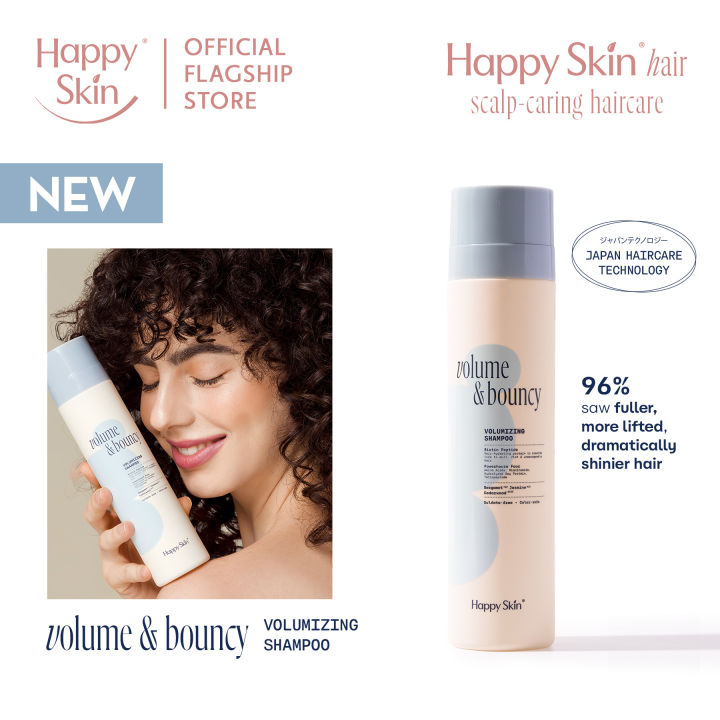 Happy Skin Hair Volume & Bouncy Volumizing Shampoo | Lazada PH