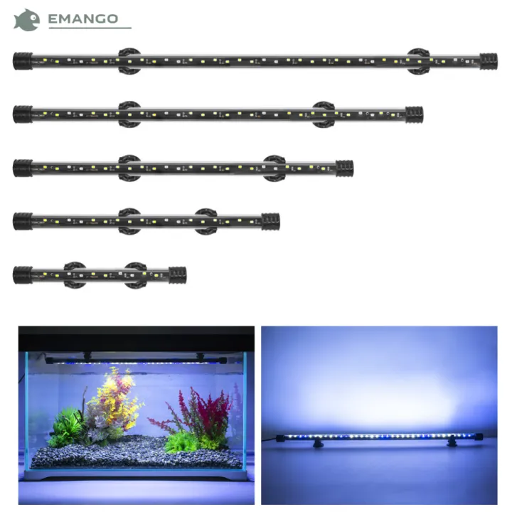 Emango Fish Tank Blue And White Light High Brightness LED Lighting ...