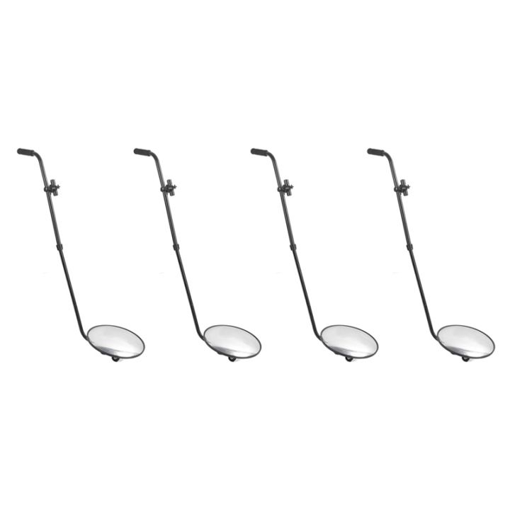 4X Undercarriage Inspection Mirror,Magnifying Under Vehicle Inspection ...