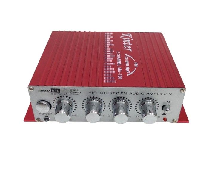 Kinter MA-130 Amplifier Hi-Fi Stereo FM USB Mp3 Ma 130 2 C Mobil 20W ...