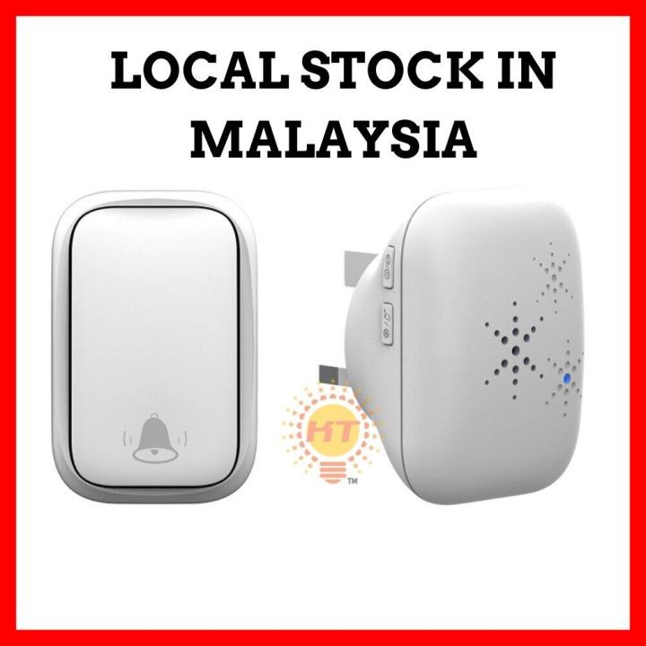 QiChip Wireless Door bell self powered no battery needed waterproof | Lazada