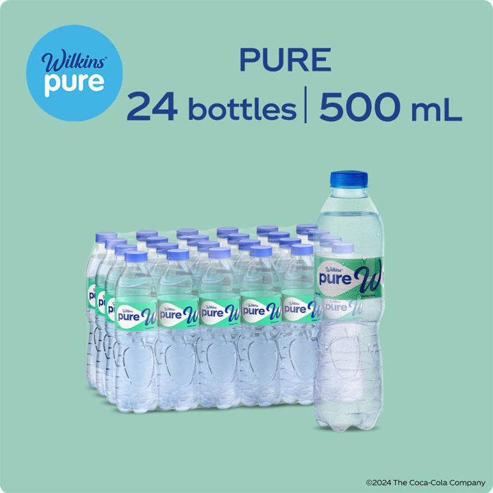 Wilkins Pure 500mL - Pack of 24 | Lazada PH