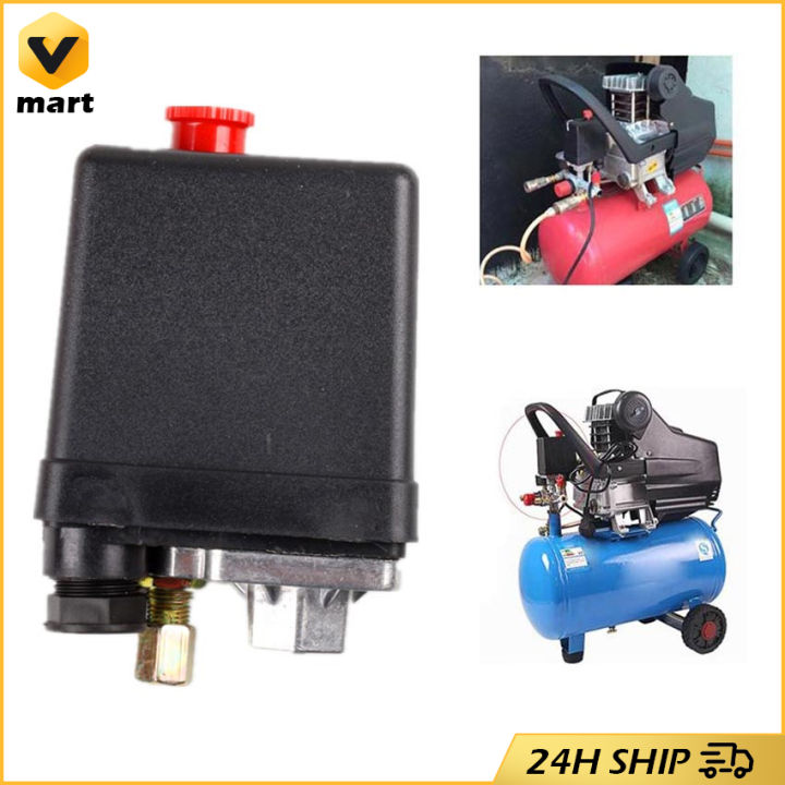220V NF-A6 vertical one way switch Air Compressor Pressure Switch 90 ...